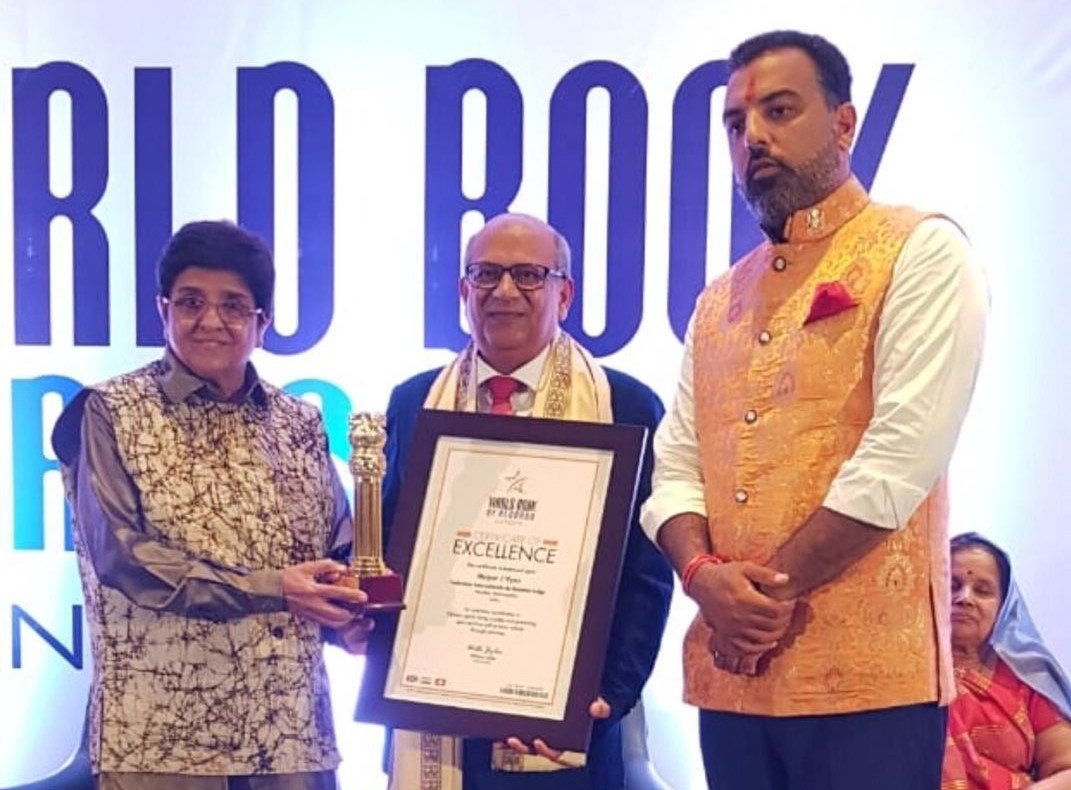 Mayur Vyas, a diving judge in two Olympics, honored with 'LifeTime ...